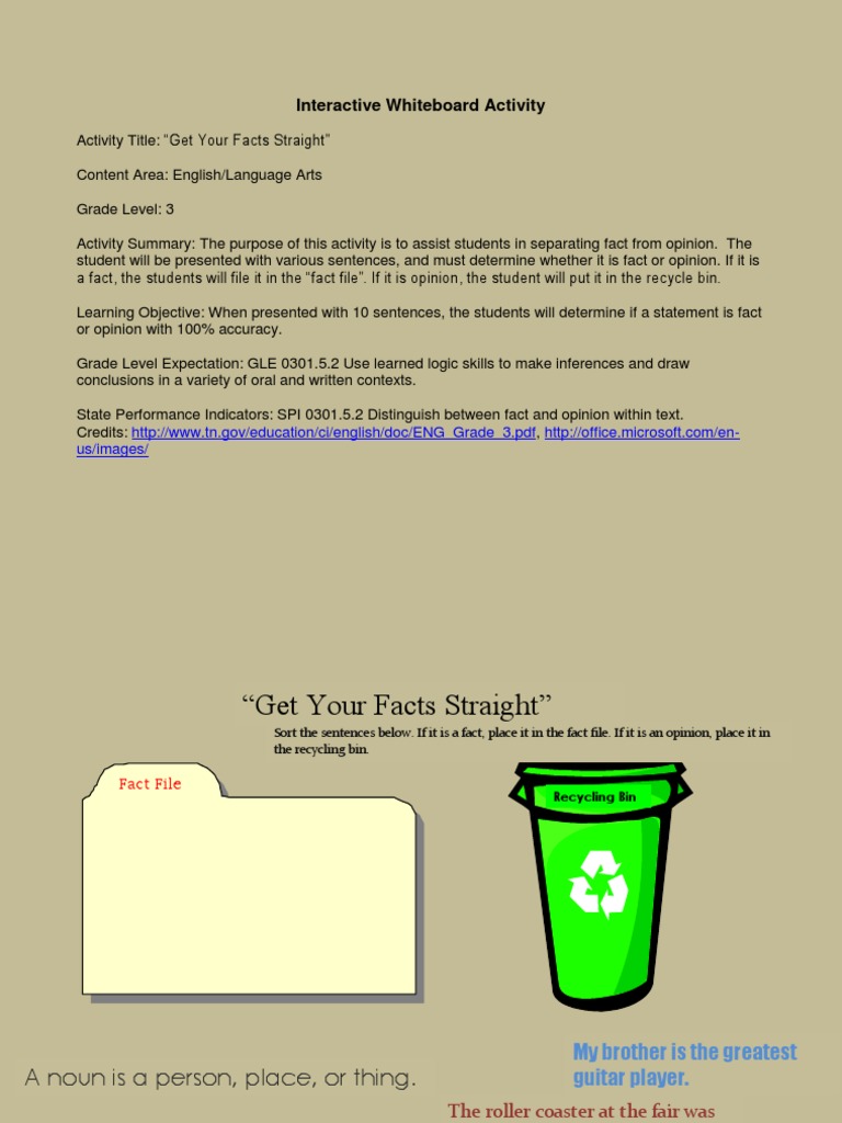 Interactive Whiteboard Activity | PDF | Career & Growth | Wellness