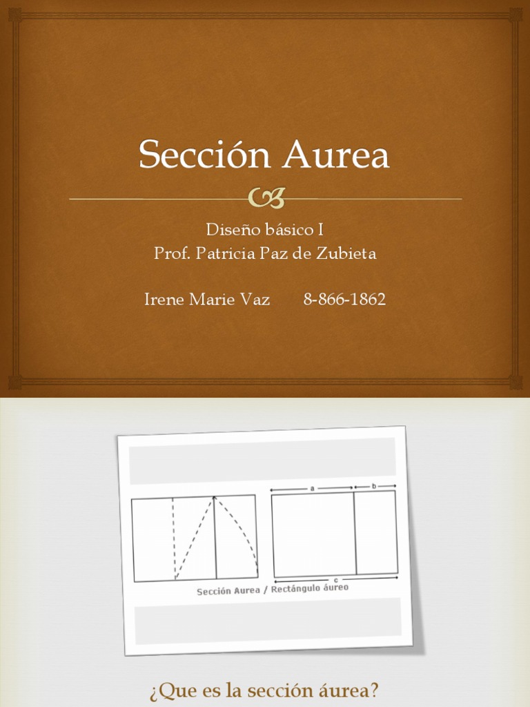 Seccion Aurea | PDF