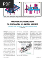 Compressor Foundation Design | PDF | Pipe (Fluid Conveyance ...