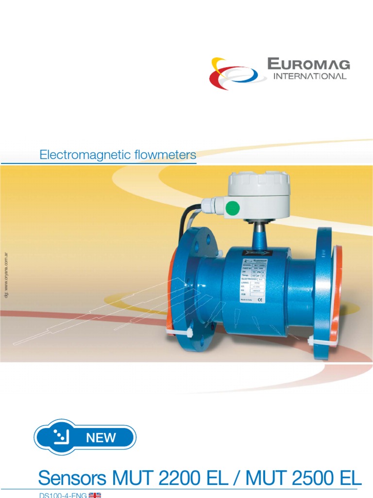 Ds100-4-Eng (Mut2200el+mut2500el) | Download Free PDF | Flow Measurement | Inductor