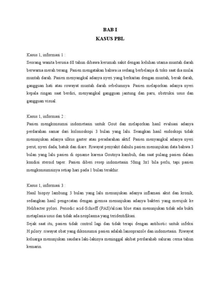 PBL Ulkus Gaster 2 | PDF