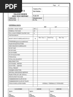 TRANSFORMER Inspection Checklist | PDF | Transformer | Electrical Components