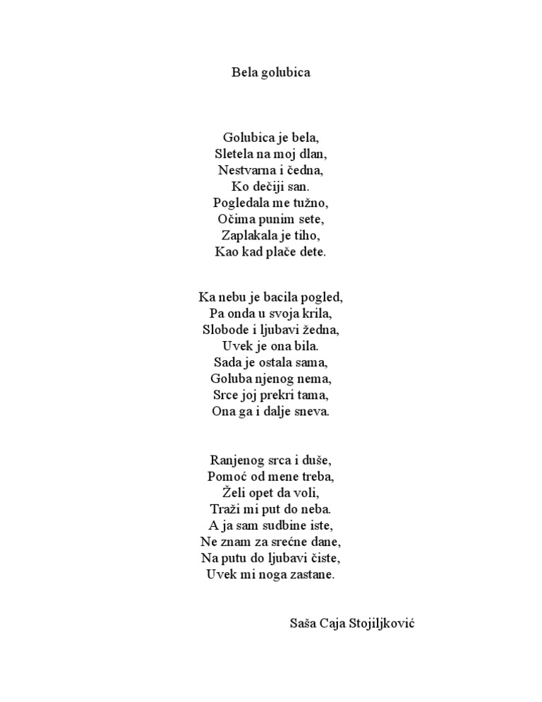 Bela Golubica | PDF
