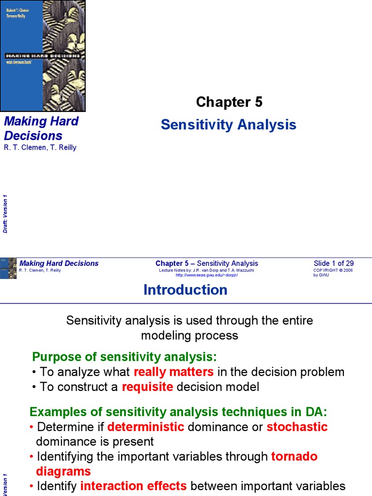 Chapter 5 | PDF | Sensitivity Analysis | Profit (Accounting)