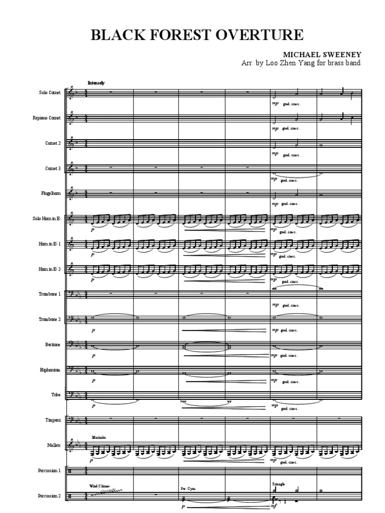 Black Forest Overture | PDF | Orthography