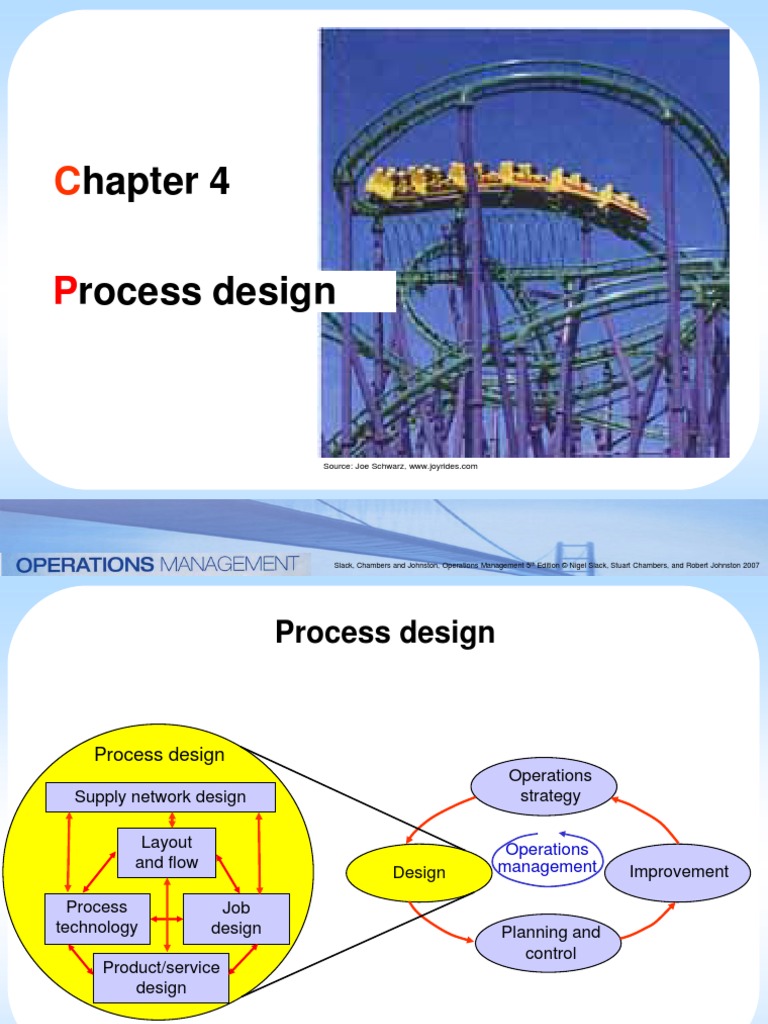 Chapter 4 Process Design | PDF | Operations Management | Cheque