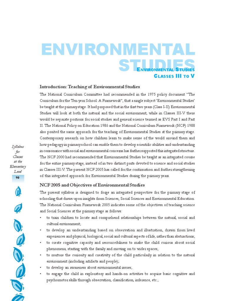 EVS (Class III-V) | PDF | Wellness