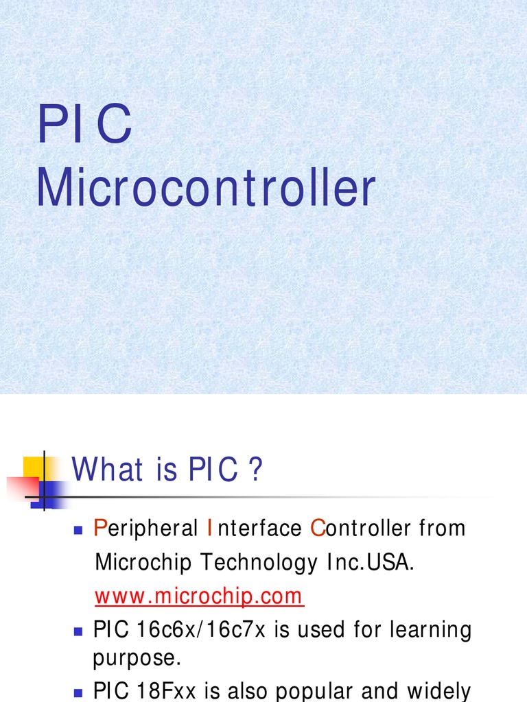 PIC Micro Controller, Mazidi Solutions | PDF | Microcontroller ...