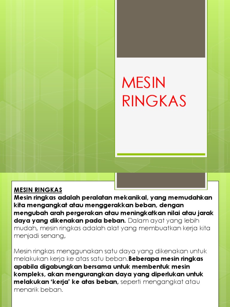 Mesin Ringkas | PDF