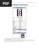 165th Infantry Brigade Overview | PDF | Defense Policy | Military ...