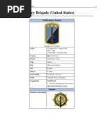 165th Infantry Brigade Overview | PDF | Defense Policy | Military ...
