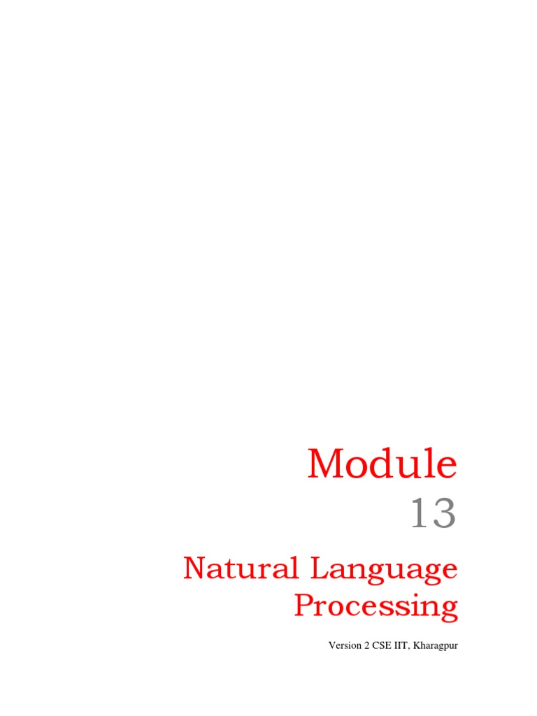 Natural Language Processing | PDF | Parsing | Ambiguity