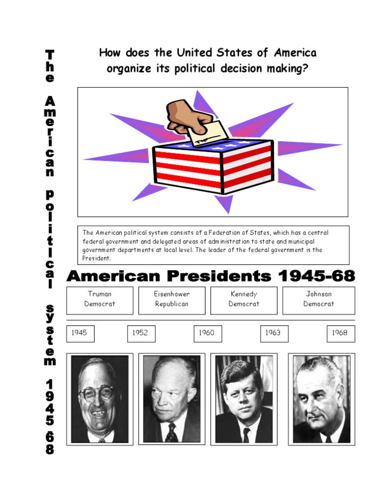 How Does The United States of America Organize Its Political Decision ...