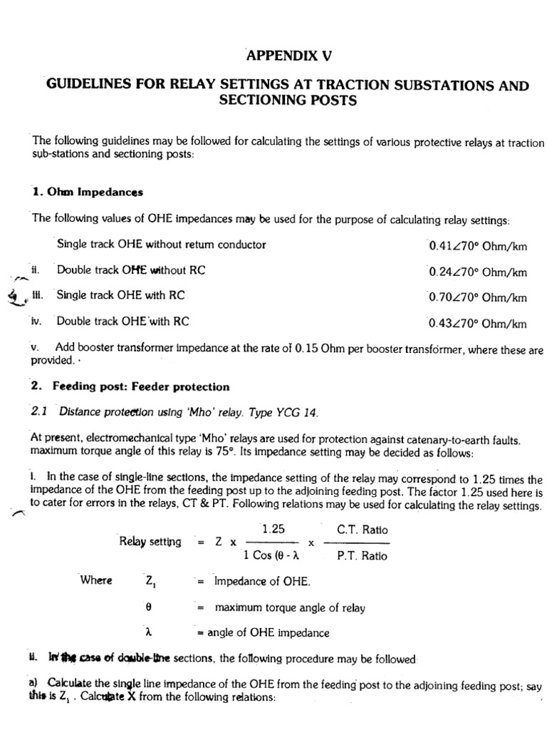 Calculate relay settings | PDF | Electrical Substation | Relay