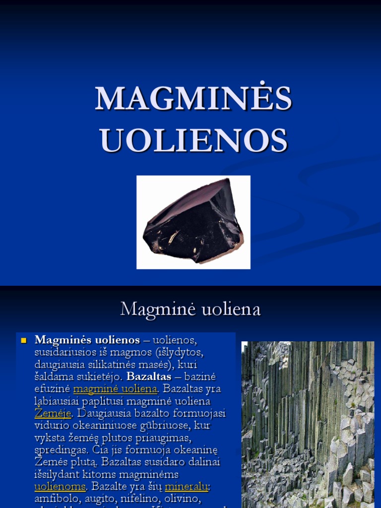Magminės Uolienos | PDF