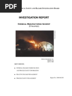 Example of Chemical Incident Investigation Report | PDF | Flammability ...