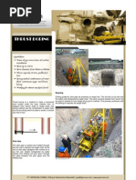 Thrust Boring Procedure | PDF | Casing (Borehole) | Drilling