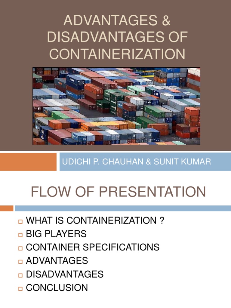 CONTAINERIZATION | PDF | Containerization | Transport