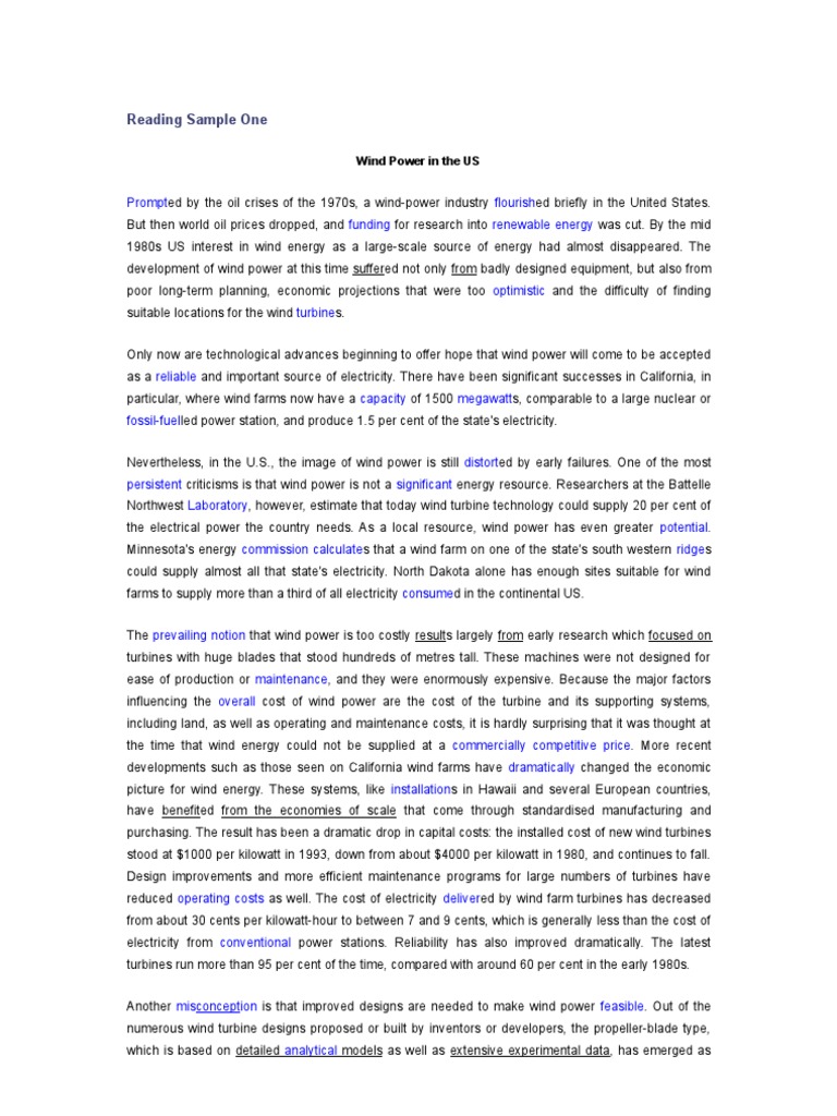 IELTS Reading Samples | PDF | Business