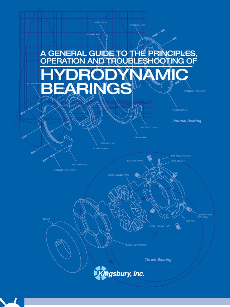 Kingsbury Bearing | PDF | Bearing (Mechanical) | Lubricant
