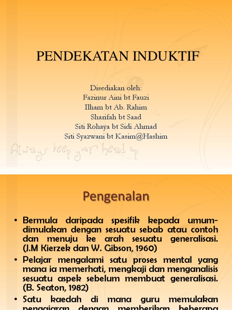 PENDEKATAN-INDUKTIF | PDF