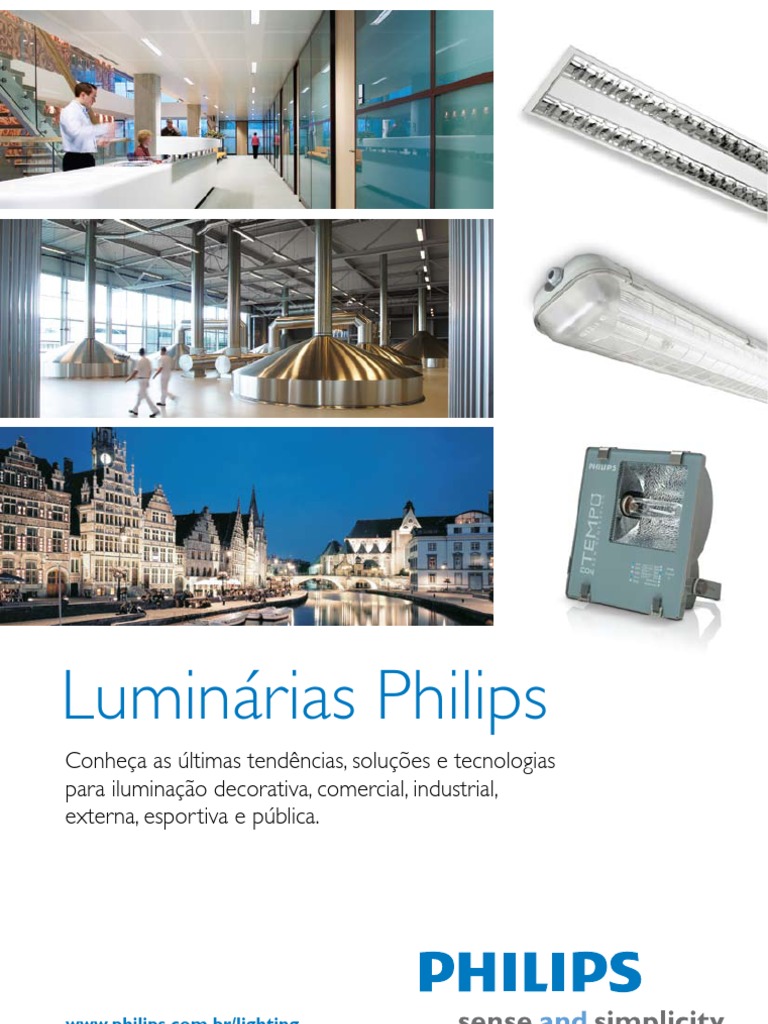 Catalogo Luminarias Distribuicao Philips | PDF | Philips | Science