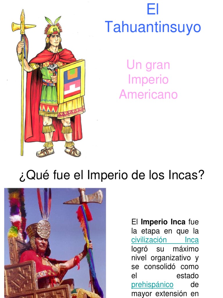 Historia Del Tahuantinsuyo | PDF | Imperio Inca | Personas