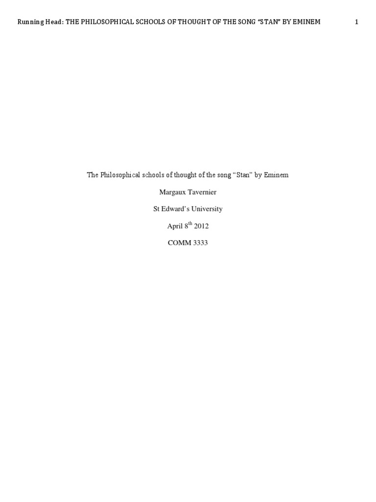 Essay 2/ Eminem Pentadic Theory/ Rhetorical Criticism/ Margaux T | PDF ...