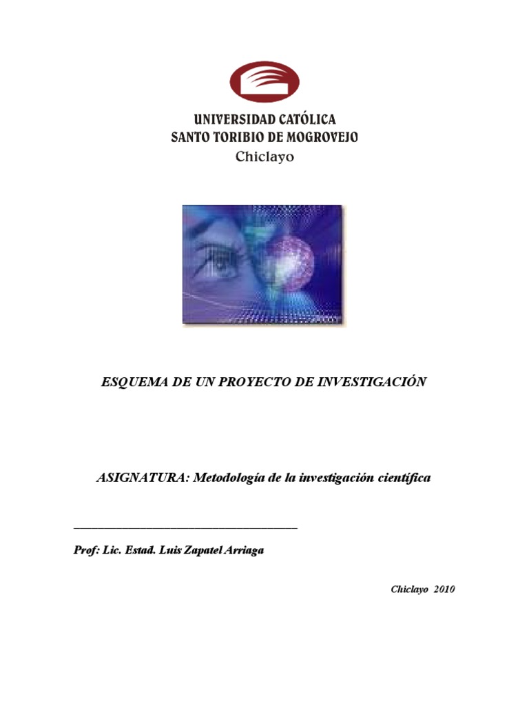 Esquema Proyecto de Investigacion Mic | PDF | Teoría | Science