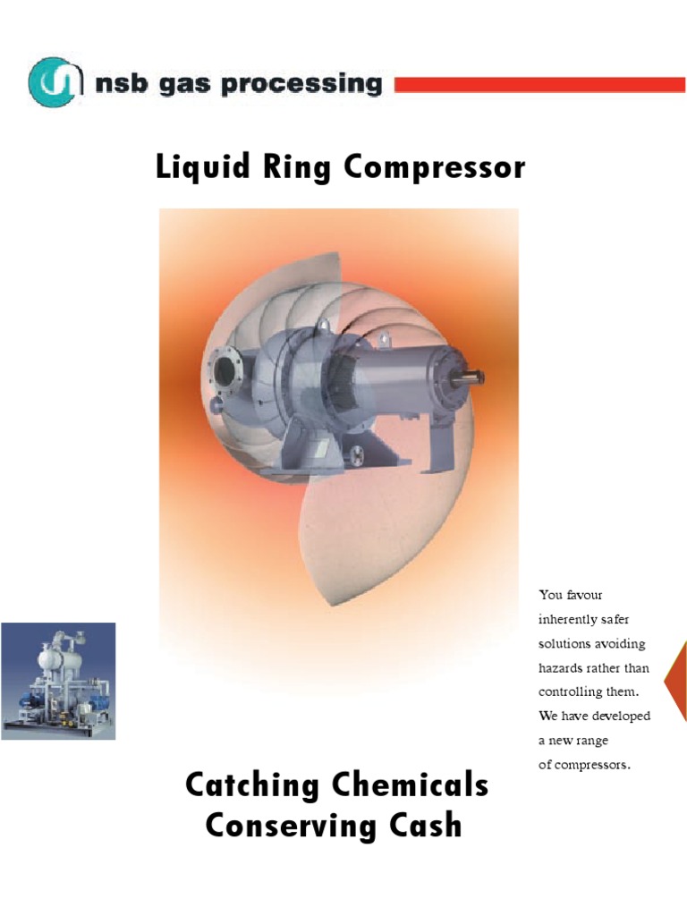 Liquid Ring Compressors for Gas Processing | PDF | Heat Exchanger | Liquids