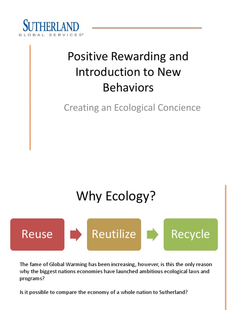Positive Rewarding and Introduction To New Behaviors (Sutherland) | PDF ...