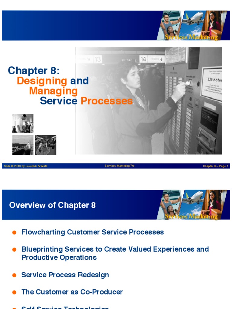 Chapter 8:! and Service: Designing Managing Processes! | PDF ...