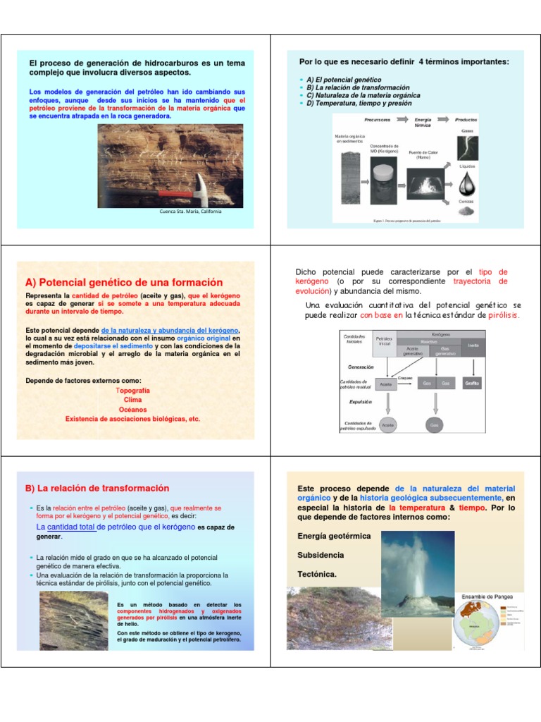 Clase 9 GE Factores Geologicos Que Influyen en La Generacion | PDF ...