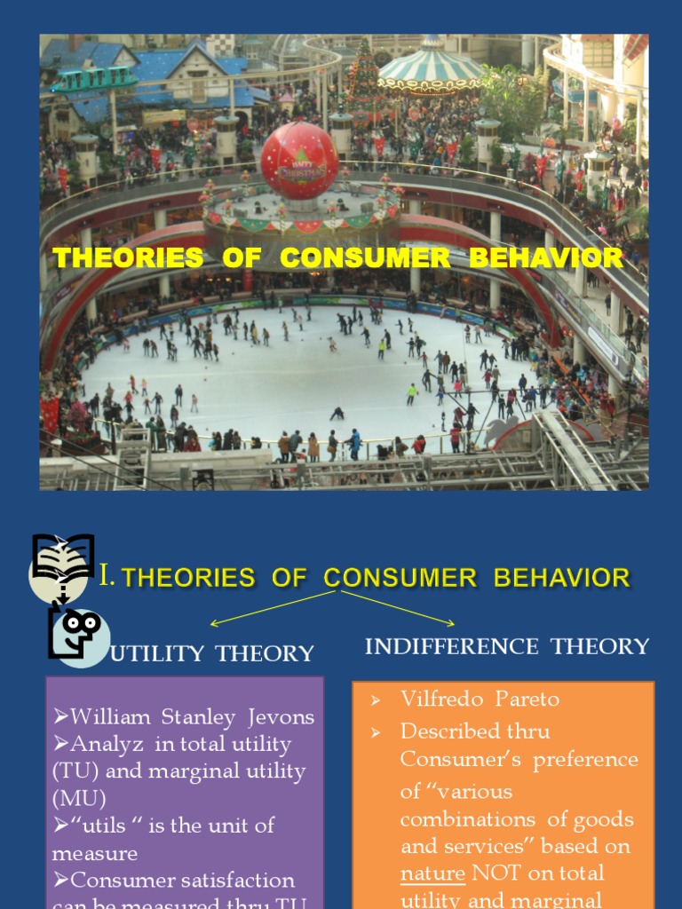 Theories of Consumer Behavior | PDF | Utility | Scientific Theories