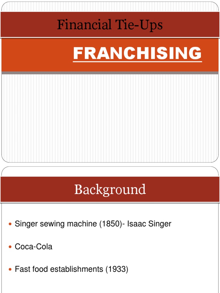 Franchising | PDF | Franchising | Business