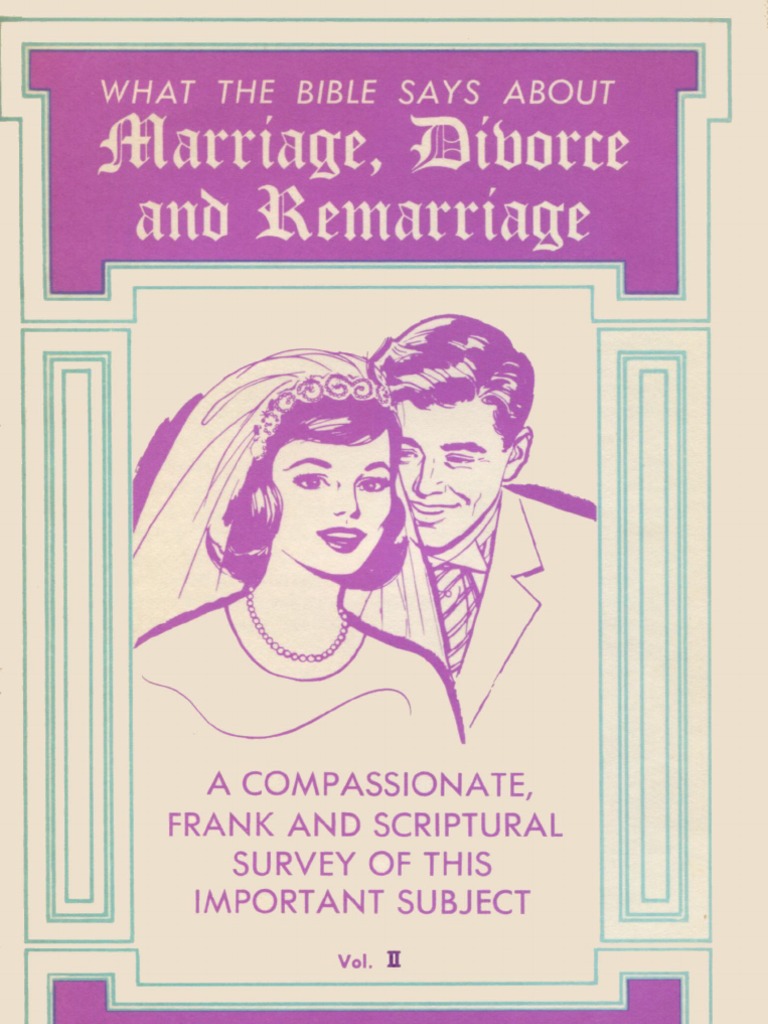Marriage Divorce and Remarriage - Volume II - Gordon Lindsay | PDF | Adultery | Marriage
