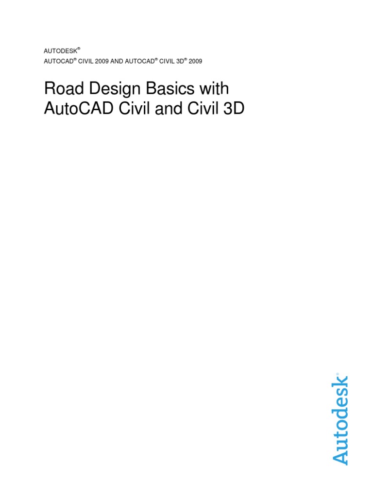 Road Design Basics With Autocad Civil Road Design Basics With Autocad ...