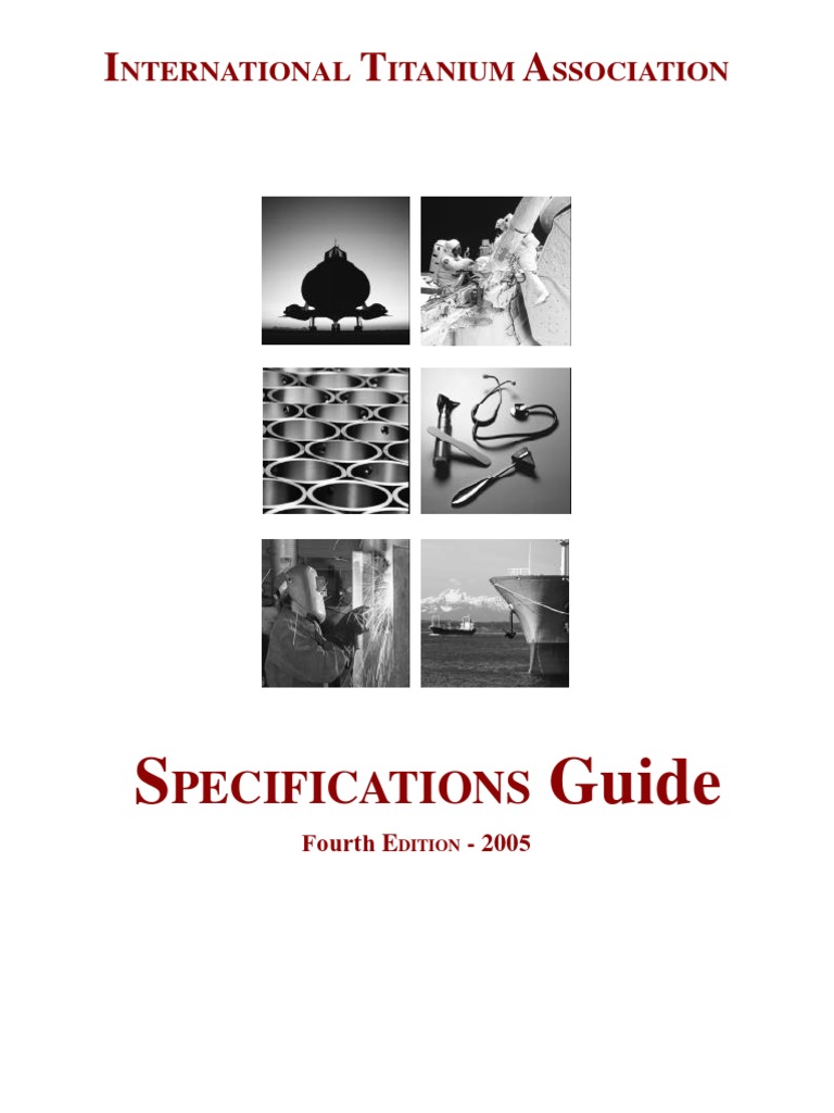 Titanium Book From Org PDF | PDF | Titanium | Ultimate Tensile Strength