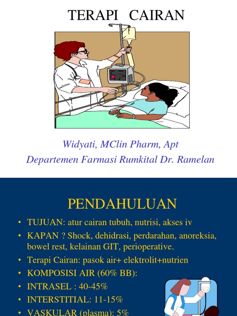 Terapi Cairan | Download Free PDF | Saline (Medicine) | Clinical Medicine