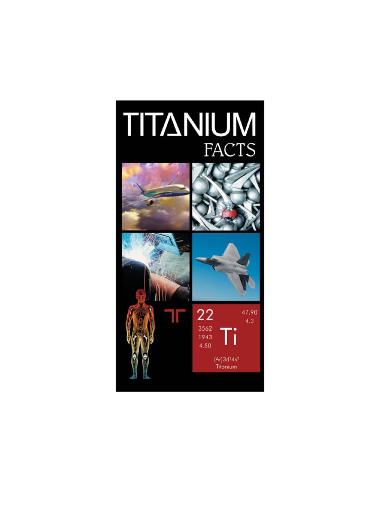 Titanium Facts PDF | PDF | Titanium | Titanium Dioxide