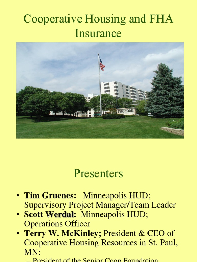 Cooperative Housing Fees and Structure | PDF | Cooperative | Federal ...