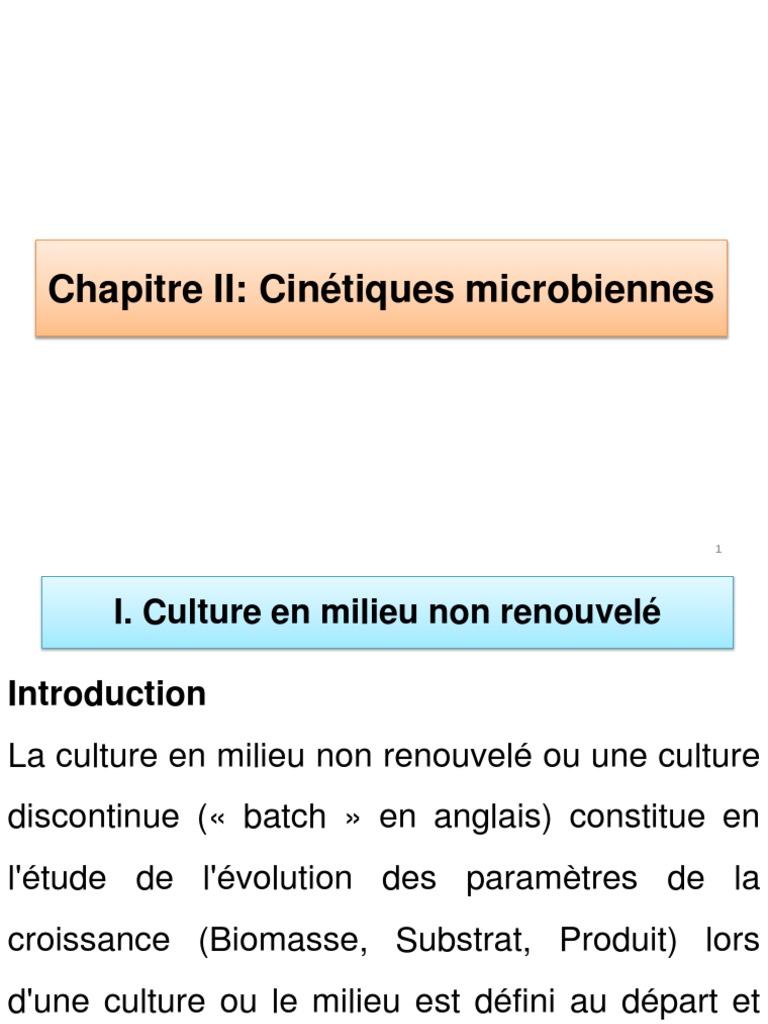 Micro Bio | PDF | Fonction exponentielle | Bactérie
