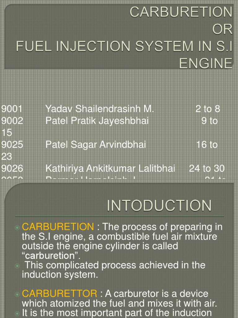 Carb | PDF | Carburetor | Throttle