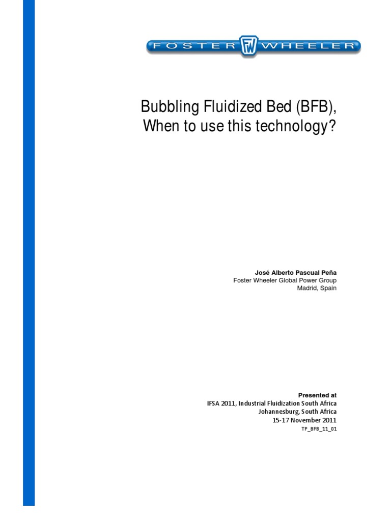 Bubbling Fluidized Bed Technology Overview | PDF | Boiler | N Ox