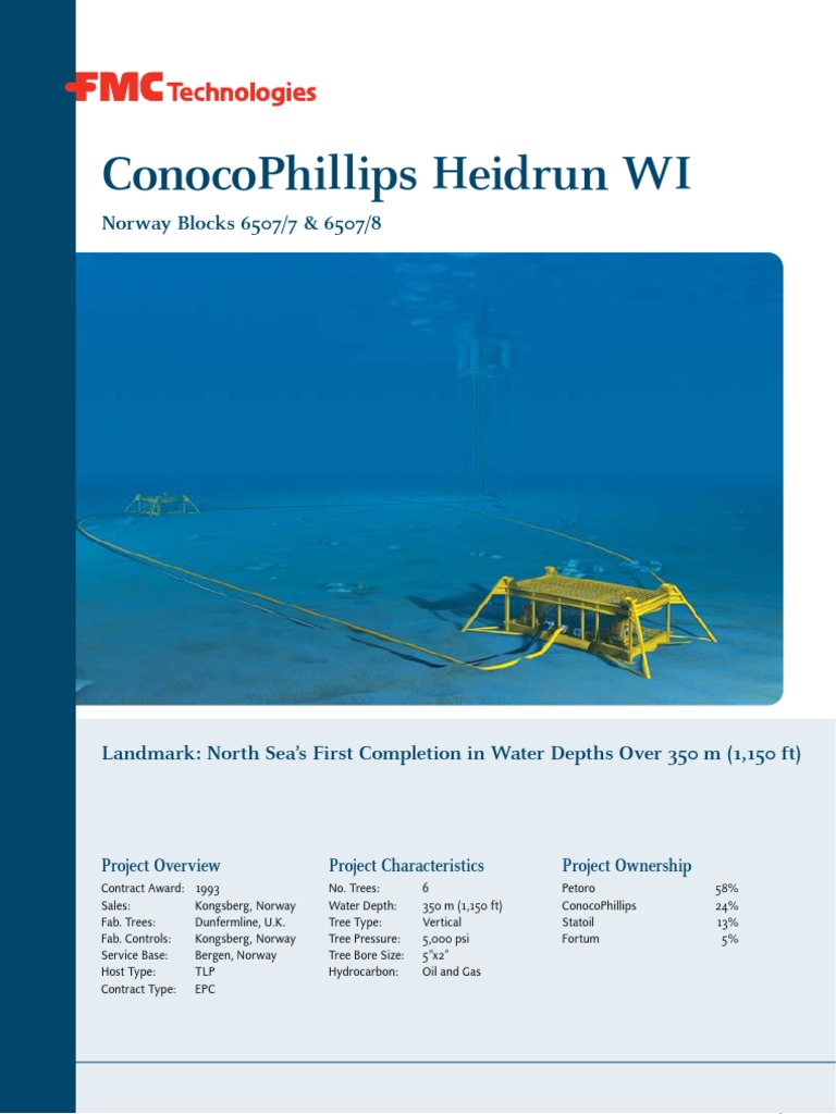 Heidrun TLP | Download Free PDF | Subsea (Technology) | Norway