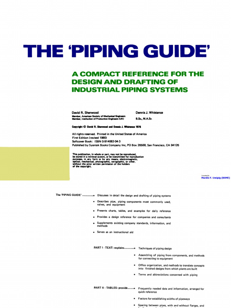 Piping Guide Part 1 | PDF