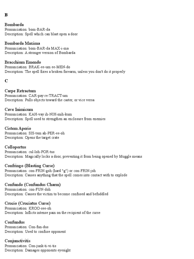 Spells Book | PDF | Mythological Powers | Magic (Paranormal)