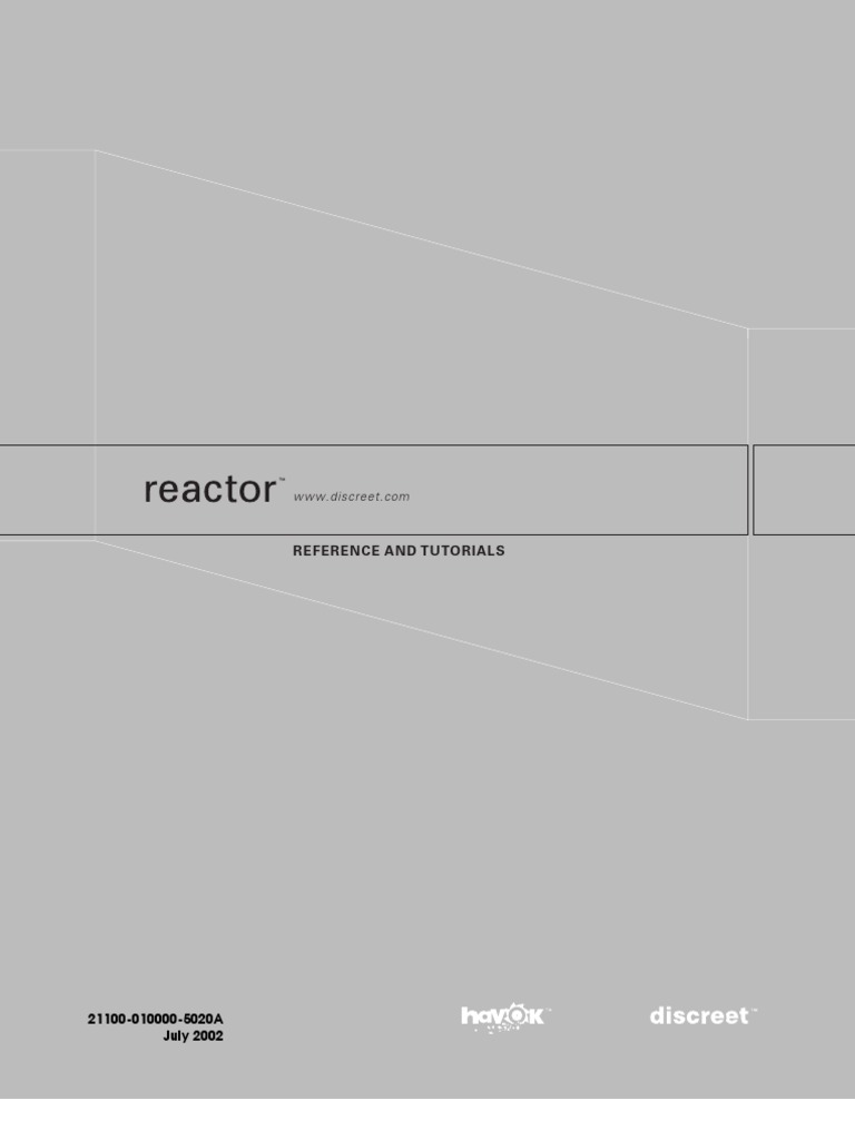 Reactor Reference and Tutorials | PDF | Autodesk | Convex Set