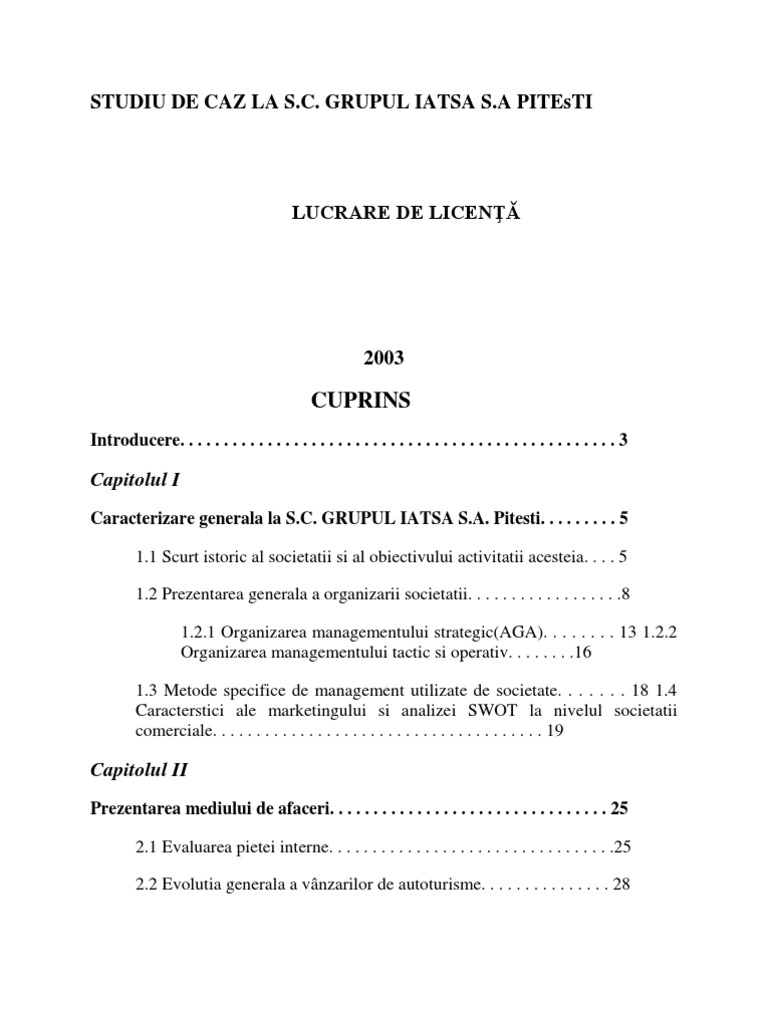 Studiu de Caz!! | PDF