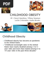 Student Obesity Questionnaire | PDF | Obesity | Food And Drink